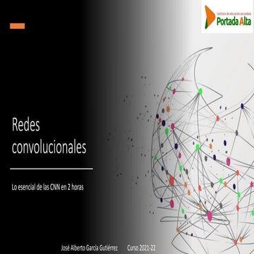 Introducción a las redes convolucionales | PPTX