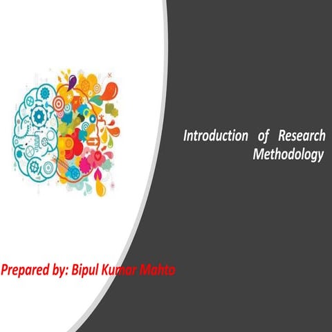 Introduction of Research Methodology | PPT
