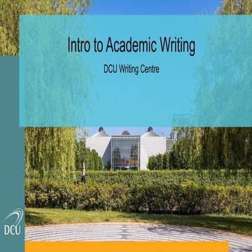 introduction how to writing properly in academic | PPTX