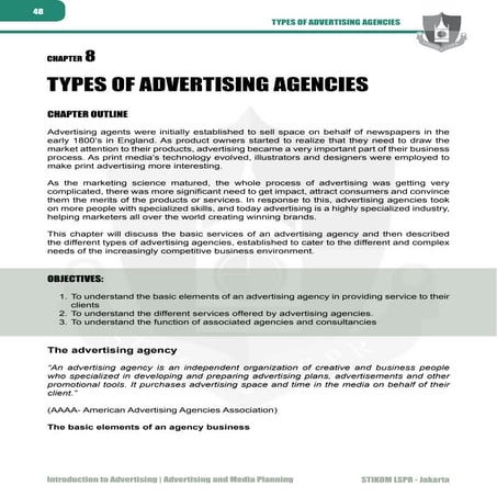 Introduction To Advertising & Advertising and Media Planning II | PDF ...