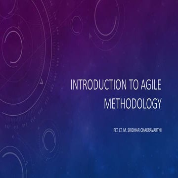 Intro to agile | PPT
