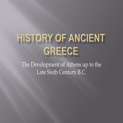 Intro To Ancient Greece Part 4 | PDF | Genealogy and Ancestry | Hobbies ...