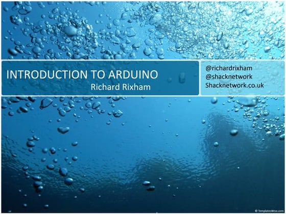Arduino For Beginners Introduction To Arduino Presentation Codewithgauri Ppt