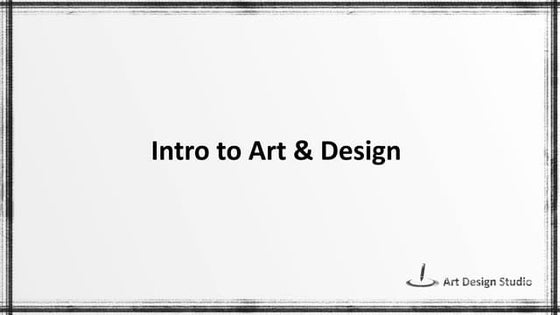 Art vs design | PPT