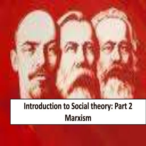 Intro to basics marxism | PPTX