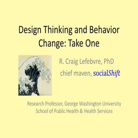 Introduction To Behavioral Design | PPTX