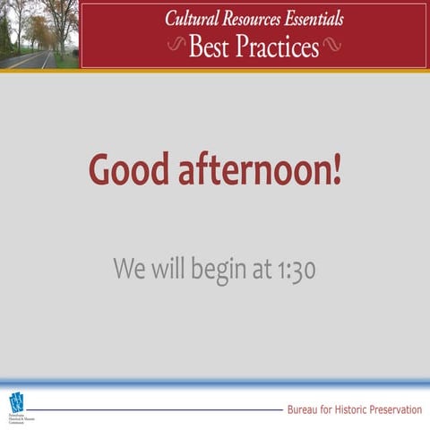 Intro to Best Practices | PPT