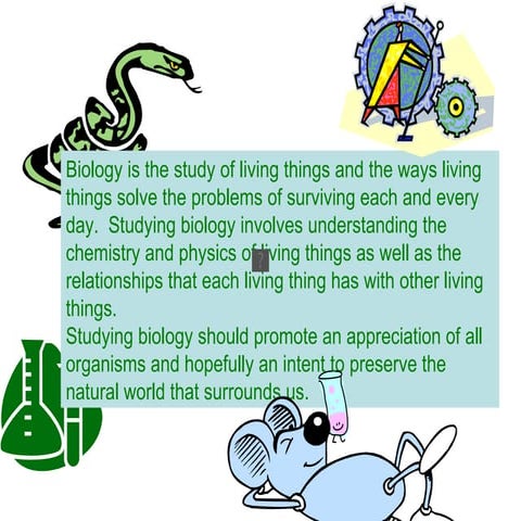 Intro to biology | PPT