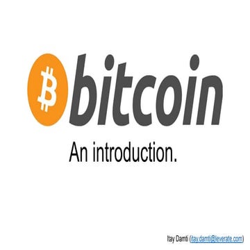 Introduction to Bitcoin | PPT