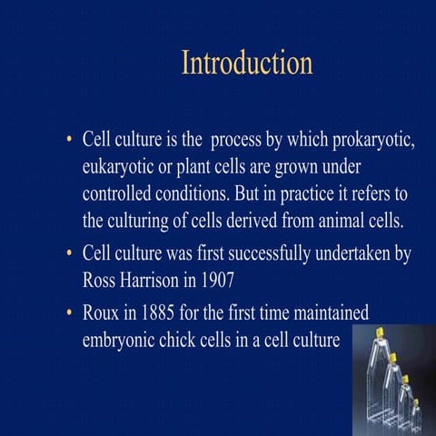 Animalcellculturetechniques | PPTX