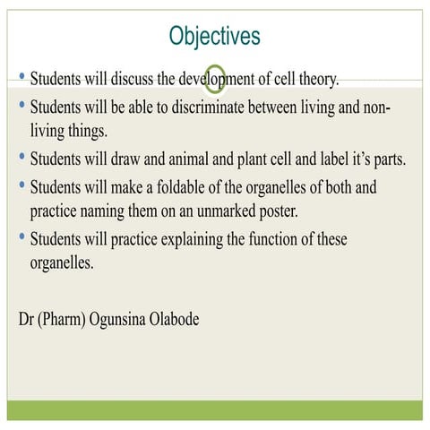 Introduction to cells and cell theory .ppt