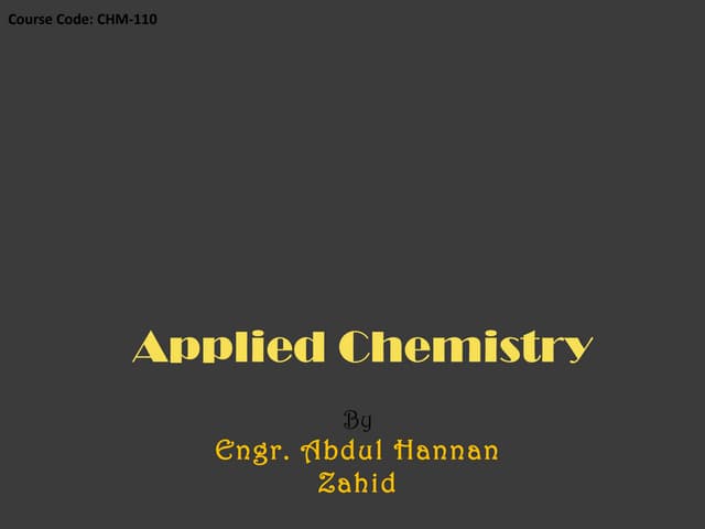 Chapter 1 - Introduction to Chemistry | PPT