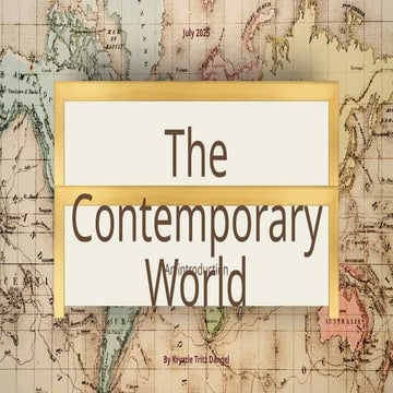 Introduction to the Contemporary World.pptx