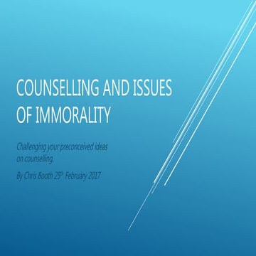 Introduction To Counselling For Teachers | PPTX