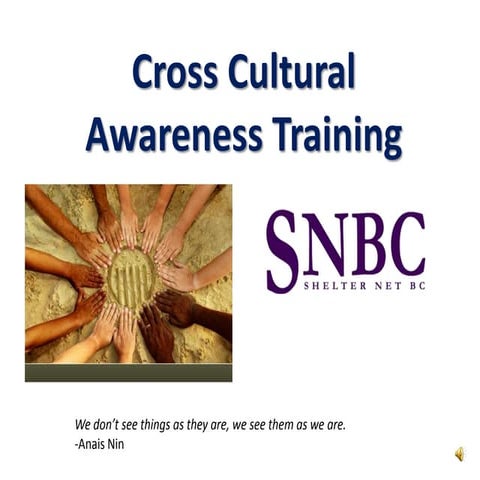 Intro to Cross Cultural Awareness | PPT