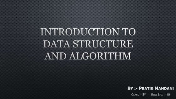 Binary search(data structure and algorithm | PPT