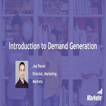 Introduction to Demand Generation | PPTX