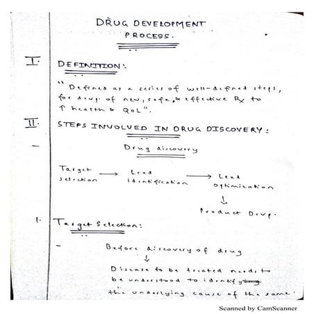 Intro to drug development process @ RxVichuZ!! :) | PDF