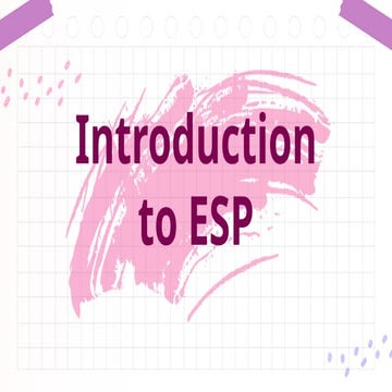 Intro to ESP - Introduction to English for Specific Purposes.pptx