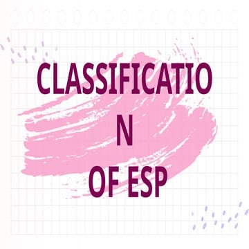 Intro to ESP - Meeting 4 Meeting 4-.pptx | Education