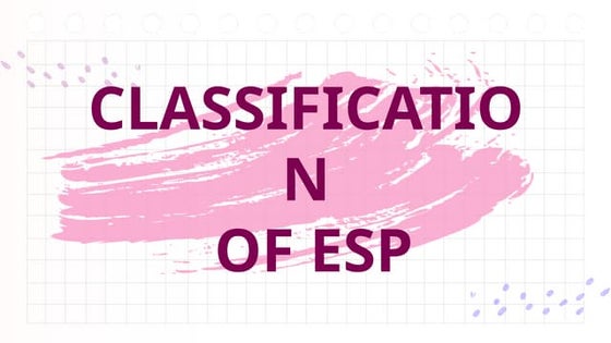 ESP - English for specific purposes | PPTX