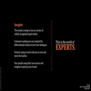 Intro to experts | PPTX