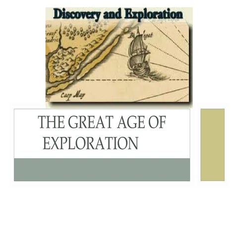Intro to exploration | PPT