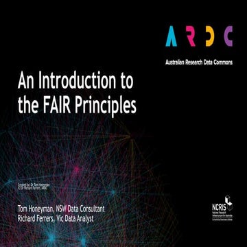Introduction to FAIR principles - for impact and reuse of research data ...