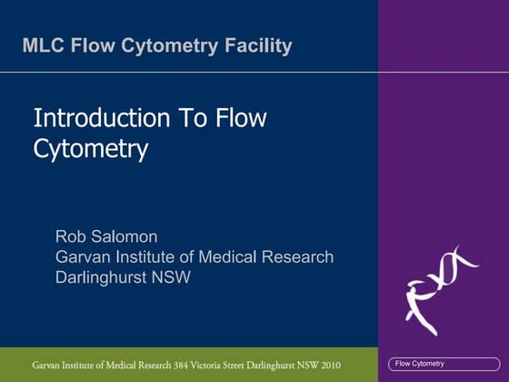 Flow cytometry: Principles and Applications | PPTX