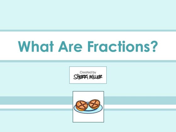 Fractions lesson 1 introduction | PPT
