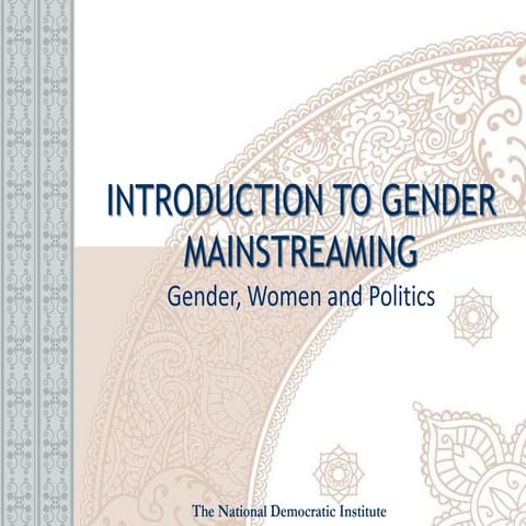 Intro to Gender Mainstreaming.ppt