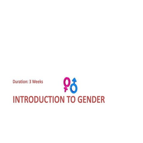GAD- GENDER AND DEVELOPEMENT | PPTX