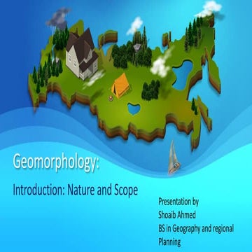 Introduction to Geomorphology | PDF