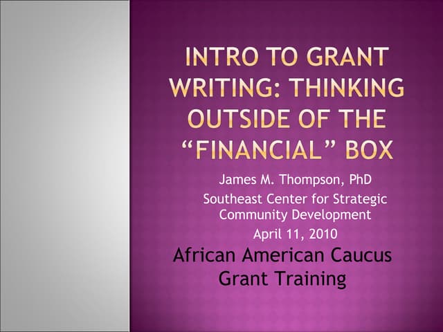 GRANT WRITING.pptx