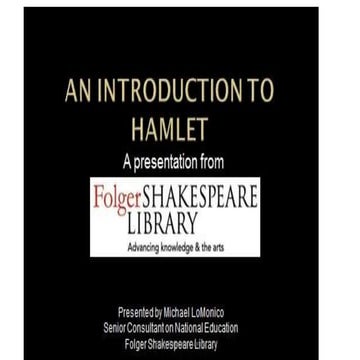 Intro to Hamlet for academy | PPTX
