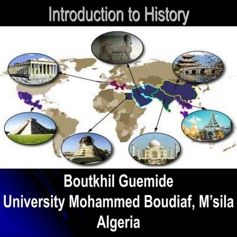 History: An Introdction | PPT