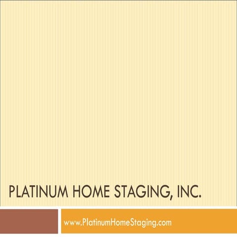 Intro To Home Staging | PPT