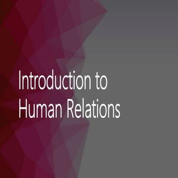 human behaviour | PPT