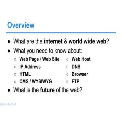 Intro to internet By Mohsin Rajpoot | PPTX | Internet for Beginners ...