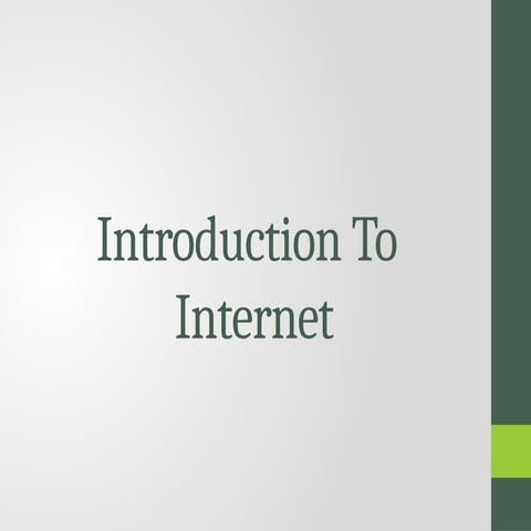 Internet is a global system of interconnected computer networks that ...