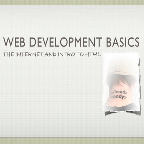 Intro to the Internet & HTML | ZIP | Web Hosting | Internet