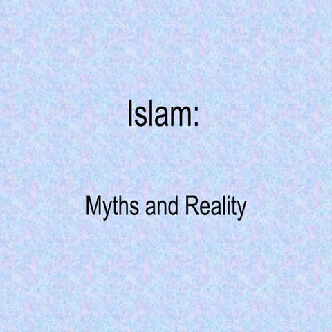 Islam 101 | PPTX
