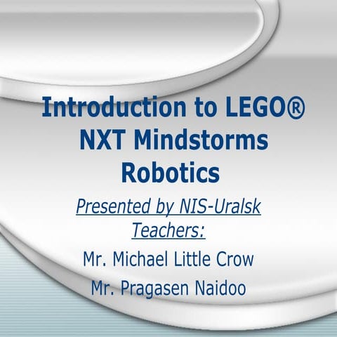 Intro to Lego Mindtsorms Nxt | PPT