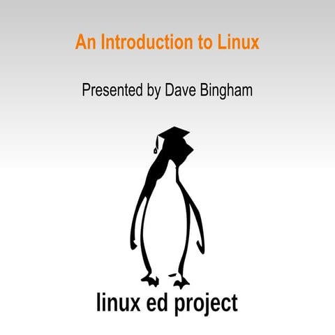 Intro To Linux 101 Ver 1 1 Ppt