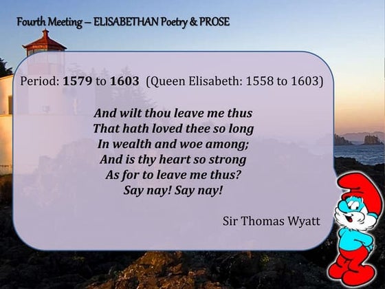 "Exploring the Beauty of Elizabethan Poetry" | PDF
