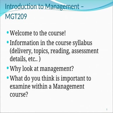 Intro to management course info presentation.ppt