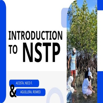 INTRO TO NSTP ANDISNDIANSPFNOASFNOASFASF | PPTX