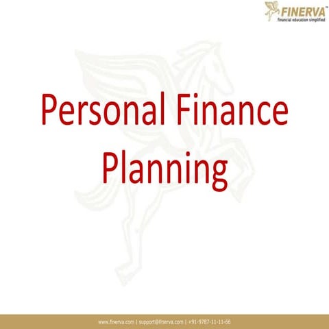 Intro to personal_finance_wealth | PPTX