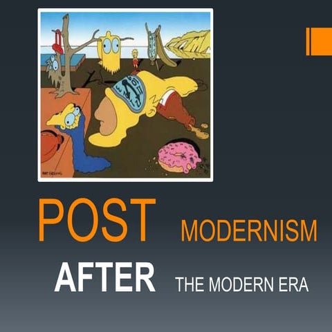 Intro to postmodernism | PPTX