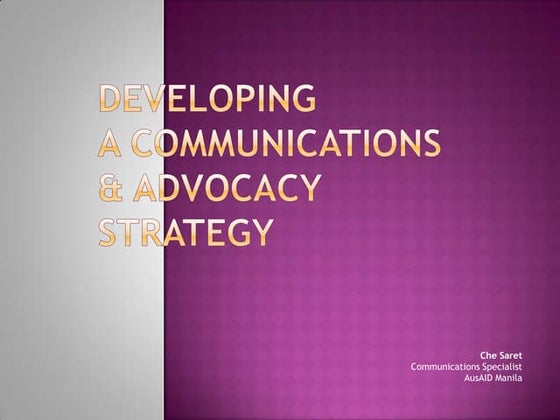 Effective Communications Model | PPTX